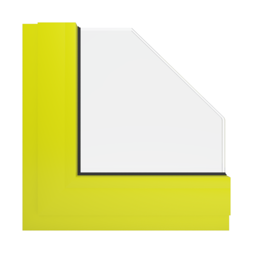 Feneste | Windows | Colors | Aluminum RAL | RAL 1026 Luminous yellow